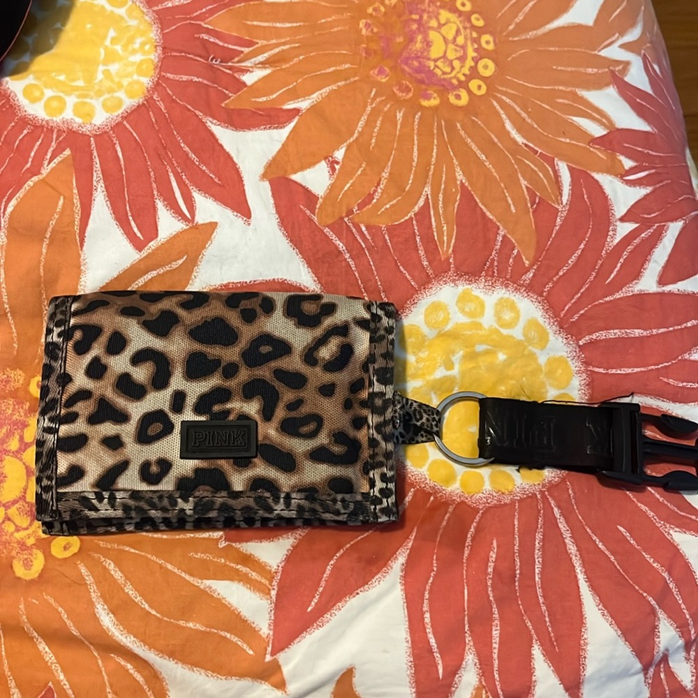 Pink Animal Print Wallet - Gem